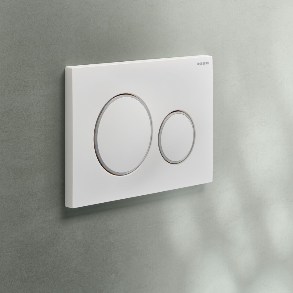 Geberit flush buttons, flush plates and flush controls, actuator plates ...
