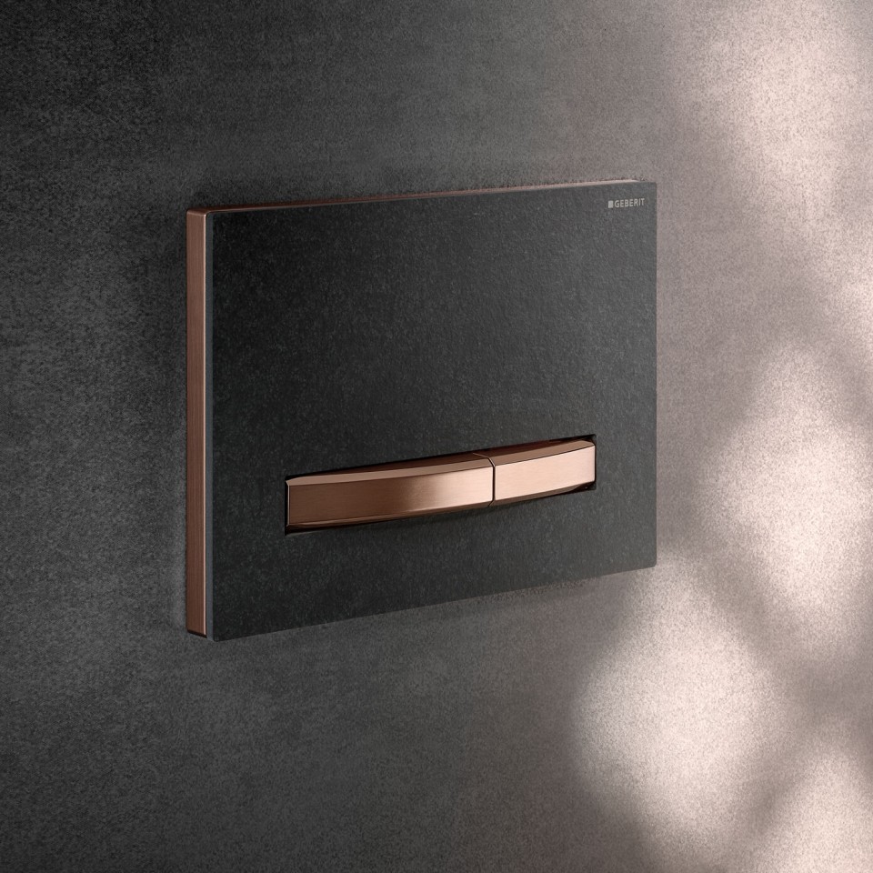 Geberit flush buttons, flush plates and flush controls, actuator plates ...